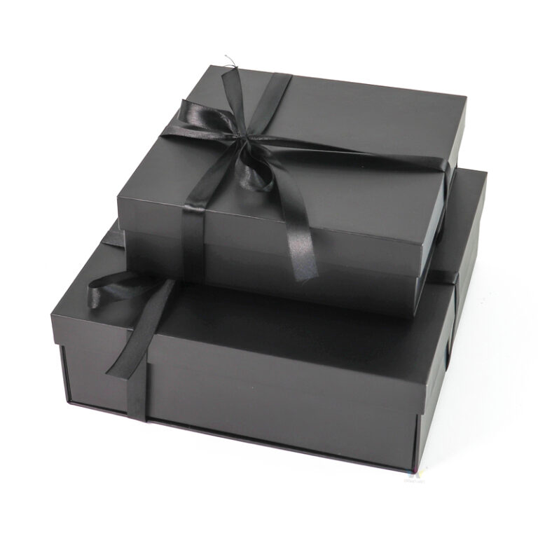 Cardboard Collapsible Gift Boxes For Apparel Packaging - tw-package
