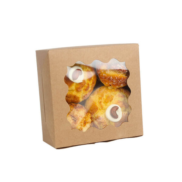 Food Grade Bakery Packaging Boxes with Window - tw-package