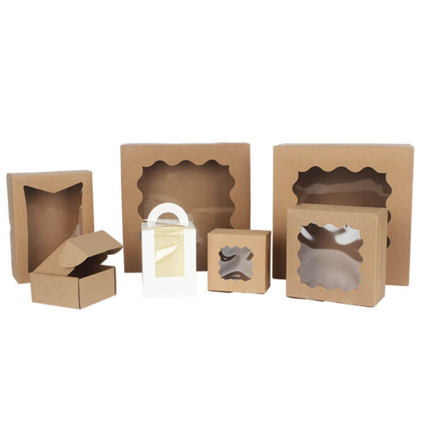 Food Grade Bakery Packaging Boxes with Window - tw-package