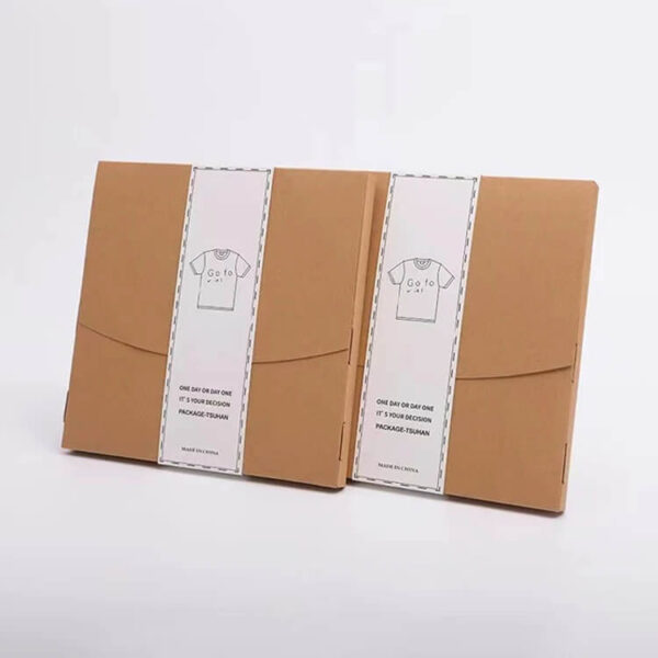 Eco-Friendly Kraft Paper Boxes For Garment Packaging - tw-package